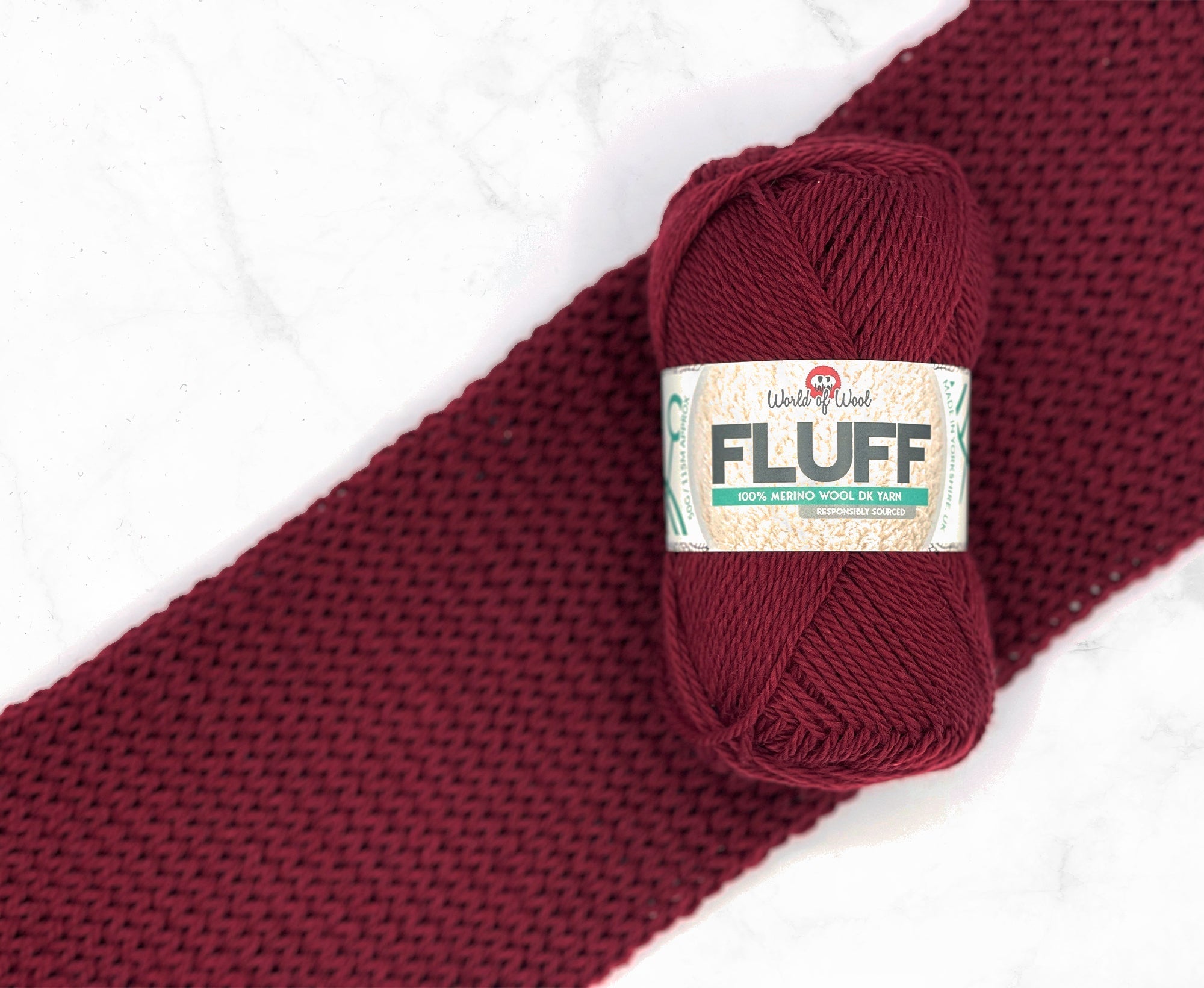 Strawberry Pancakes Fluff Merino DK Yarn knitting and crochet for knitting and crochet – World ...