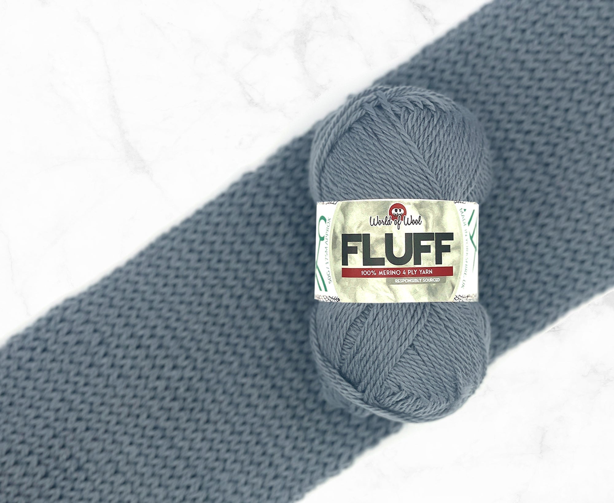 Cuddly Toy Fluff Merino 4 Ply Yarn Blue – World of Wool Trade