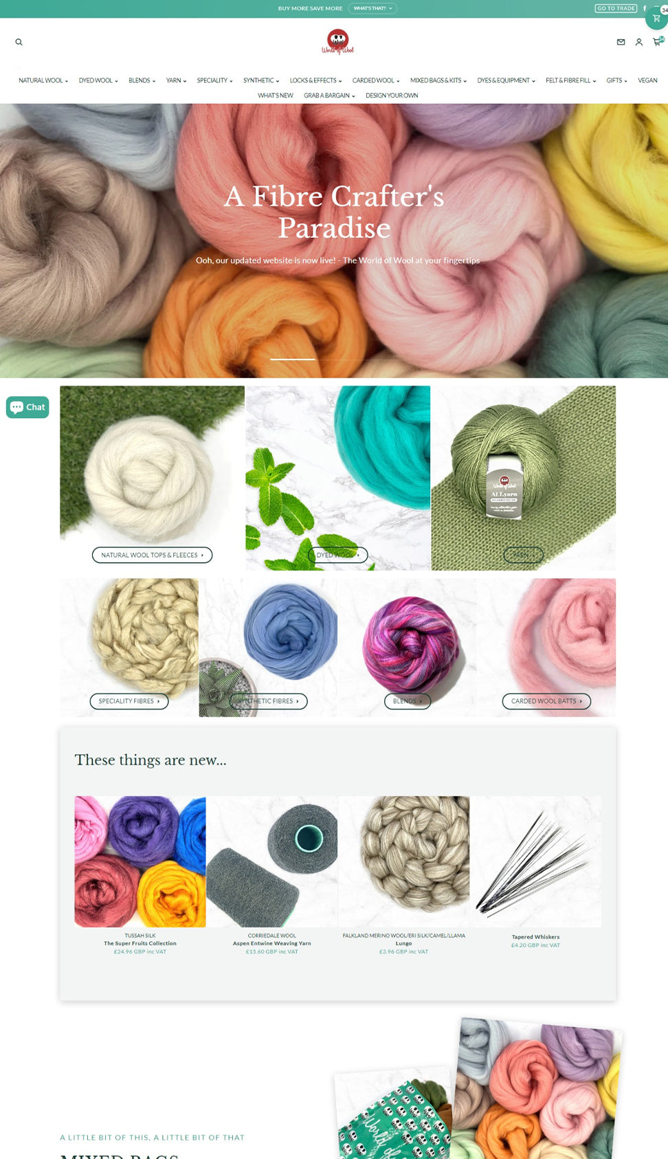 World of Wool - worldwide suppliers of fibre to craft enthusiasts ...