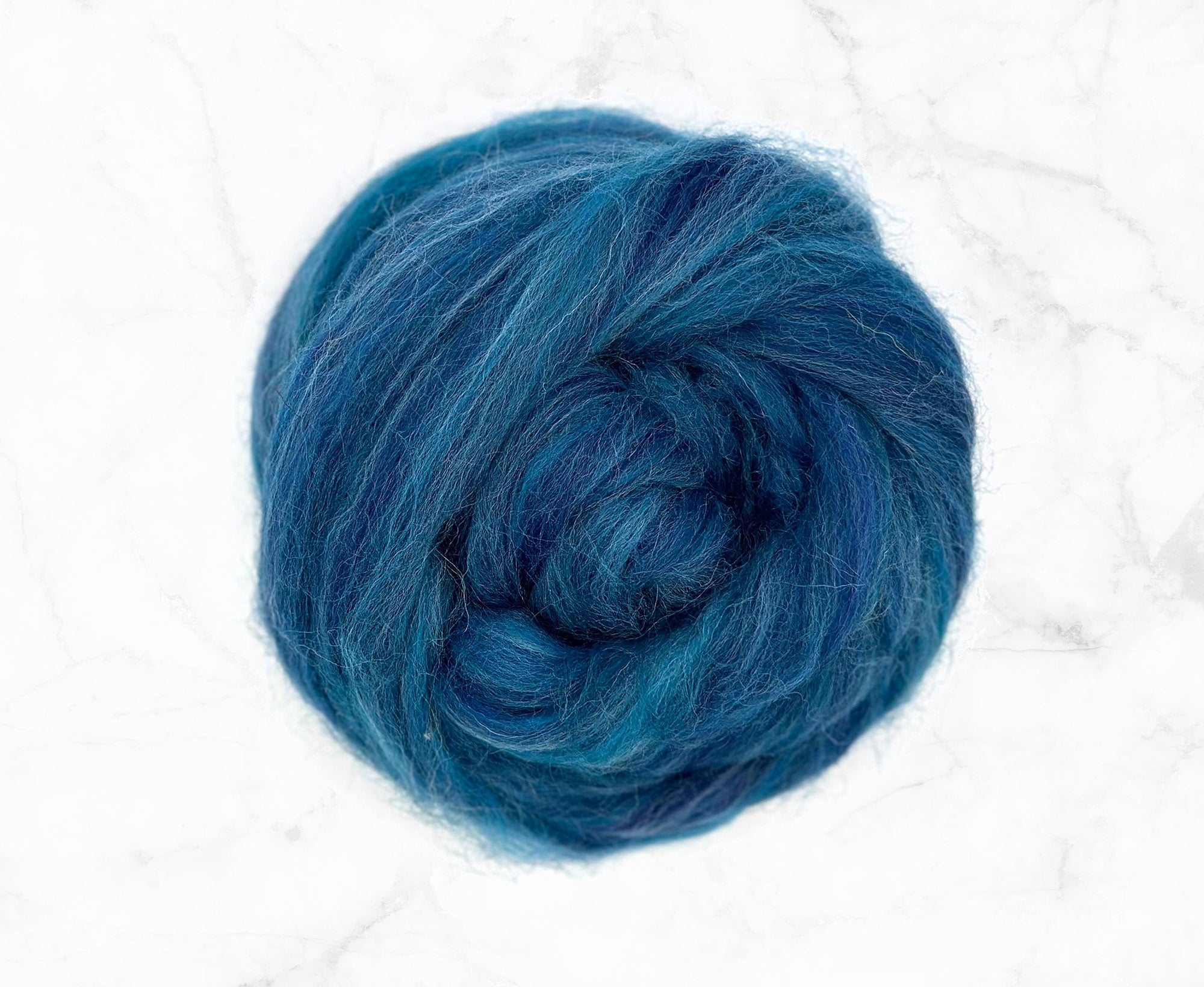 Fountain Blue | Wool & Bio-Nylon Spinning, Felting & Crafting Fibre ...