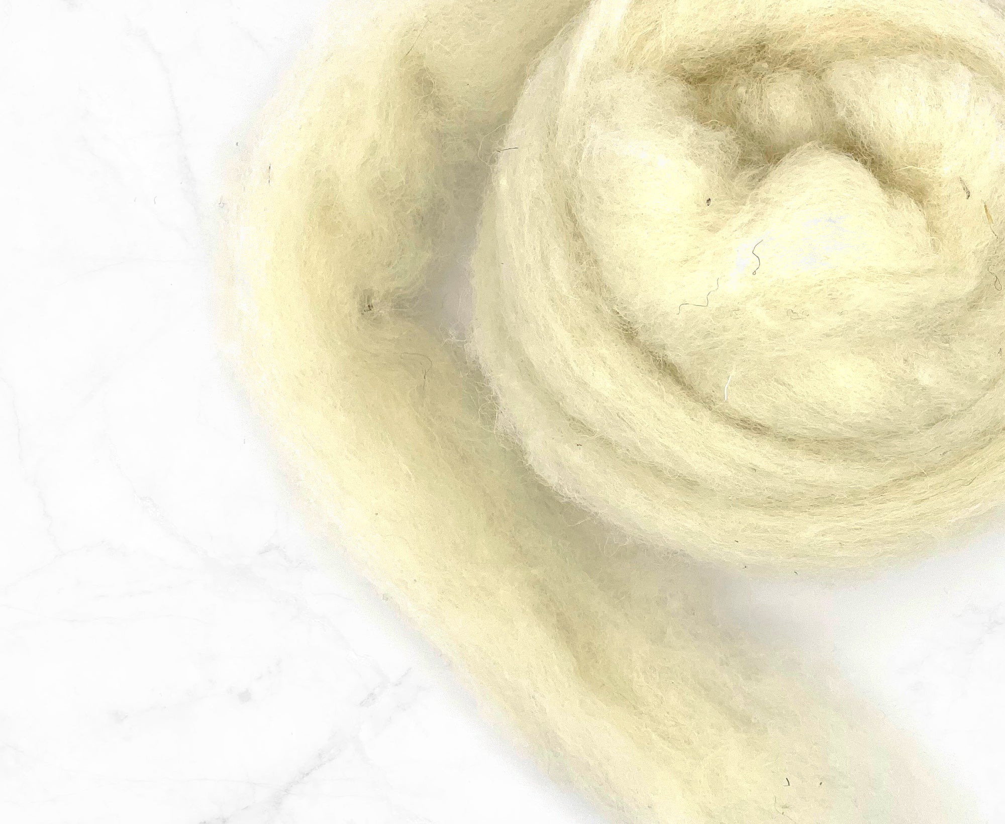 Carded White Norwegian Sliver | Felting, Spinning & Crafting Wool ...