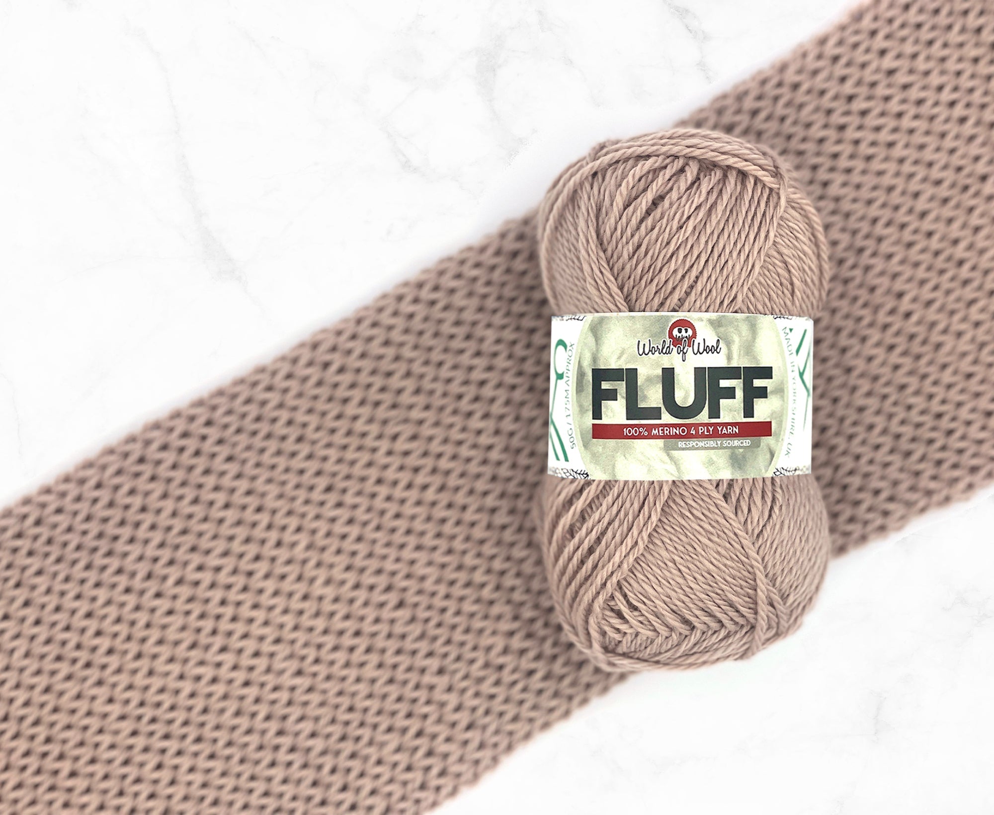 Baby Goose Fluff Merino DK Yarn Blue for knitting and crochet – World ...