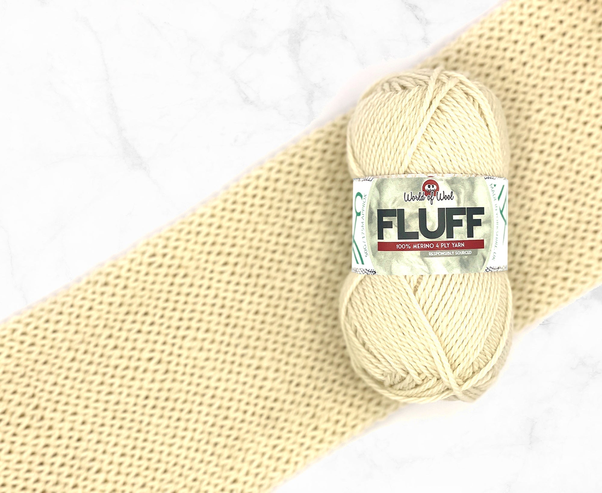 Bath Bubble Fluff Merino 4 Ply Yarn Natural White – World of Wool Trade