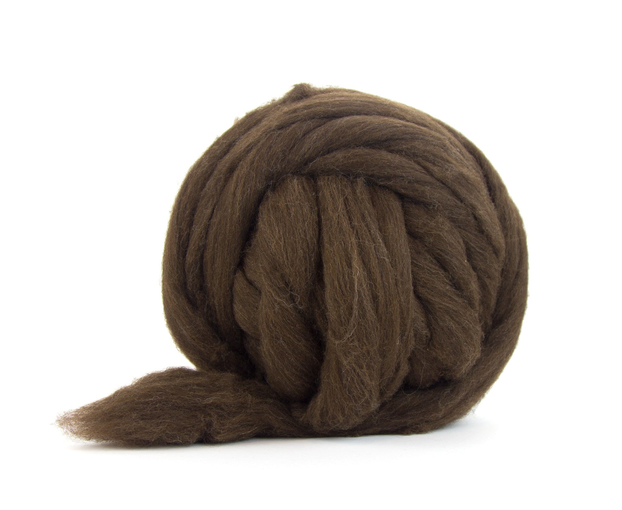 Natural Brown Merino Jumbo Yarn Arm Knitting Yarn – World of Wool Trade