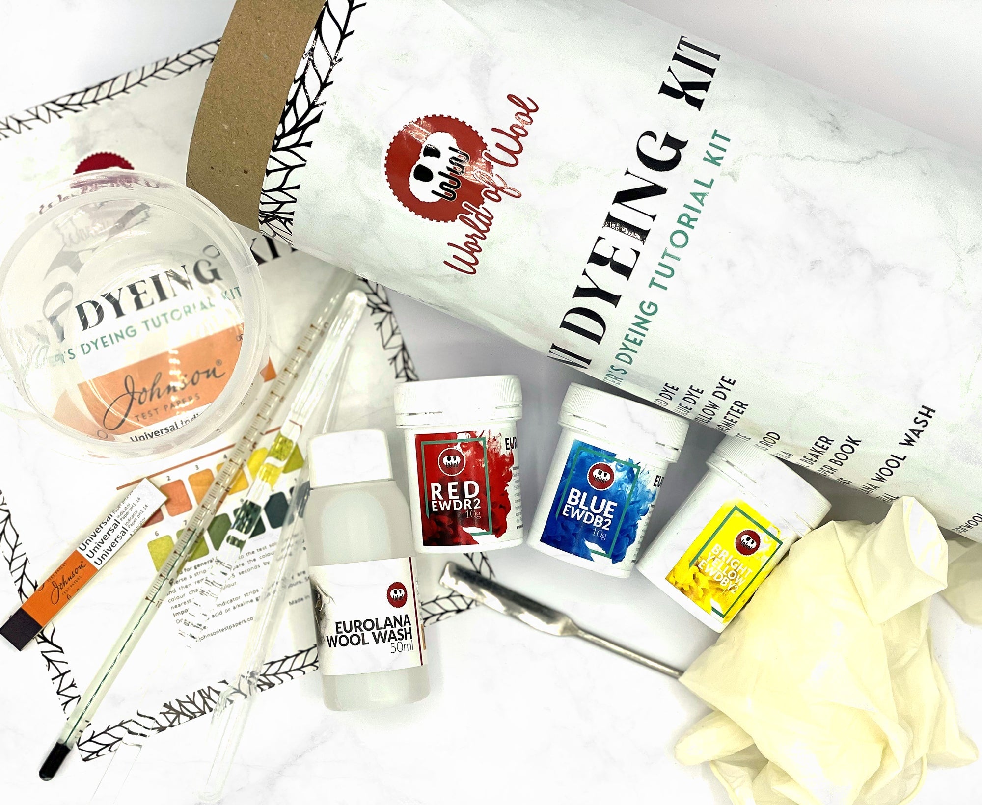 Mini Dyeing Kit – World of Wool Trade