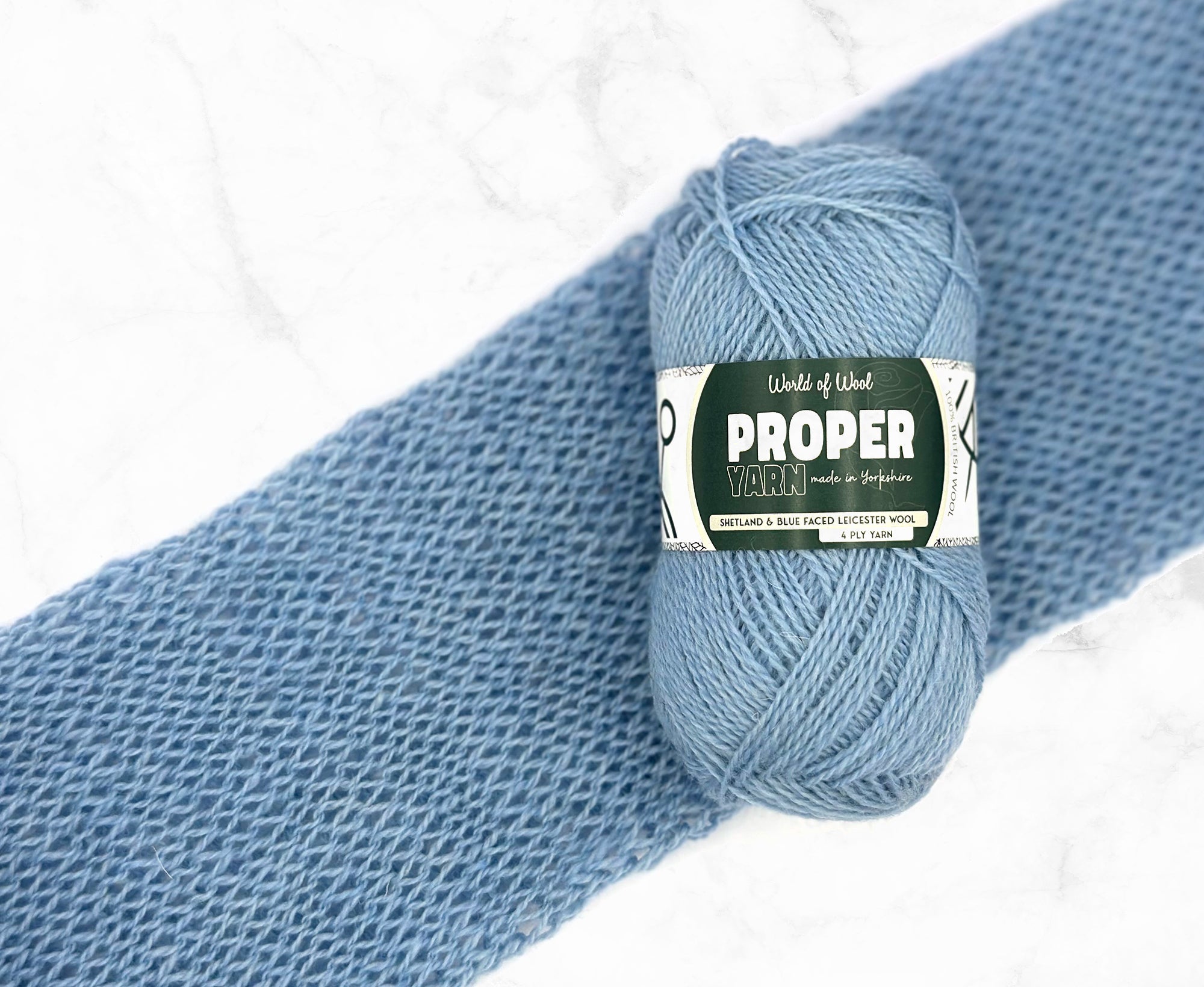 Champion Blue Proper 4 Ply Yarn – World of Wool Trade