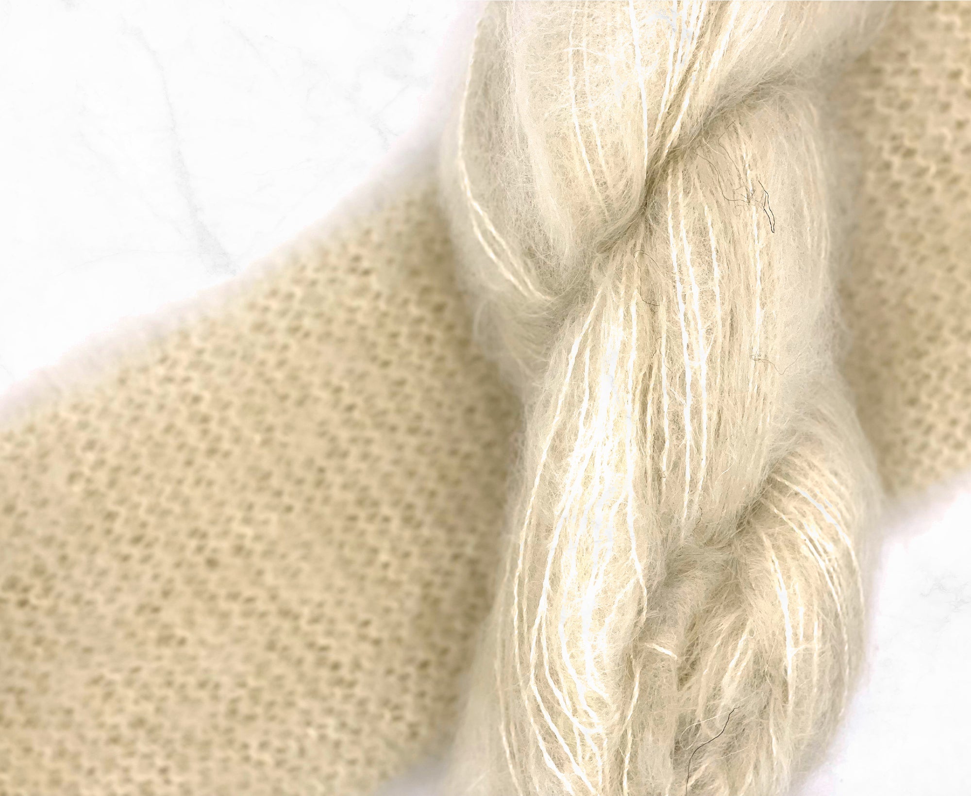 Ruffle Brushed DK Yarn Mohair Nylon Yarn For Dyeing – World of Wool Trade