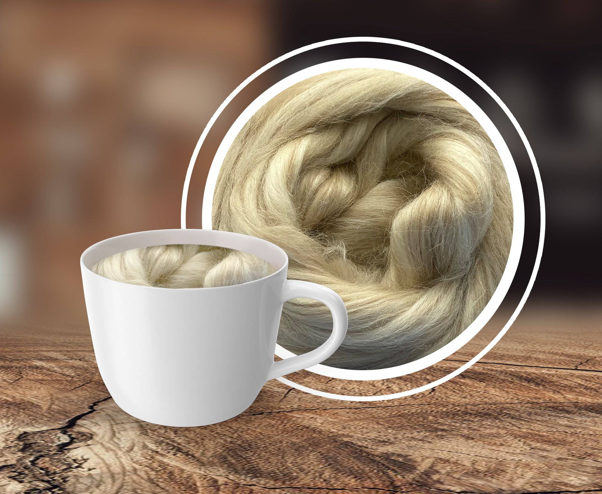 Cafe au Lait wool to spin – World of Wool Trade