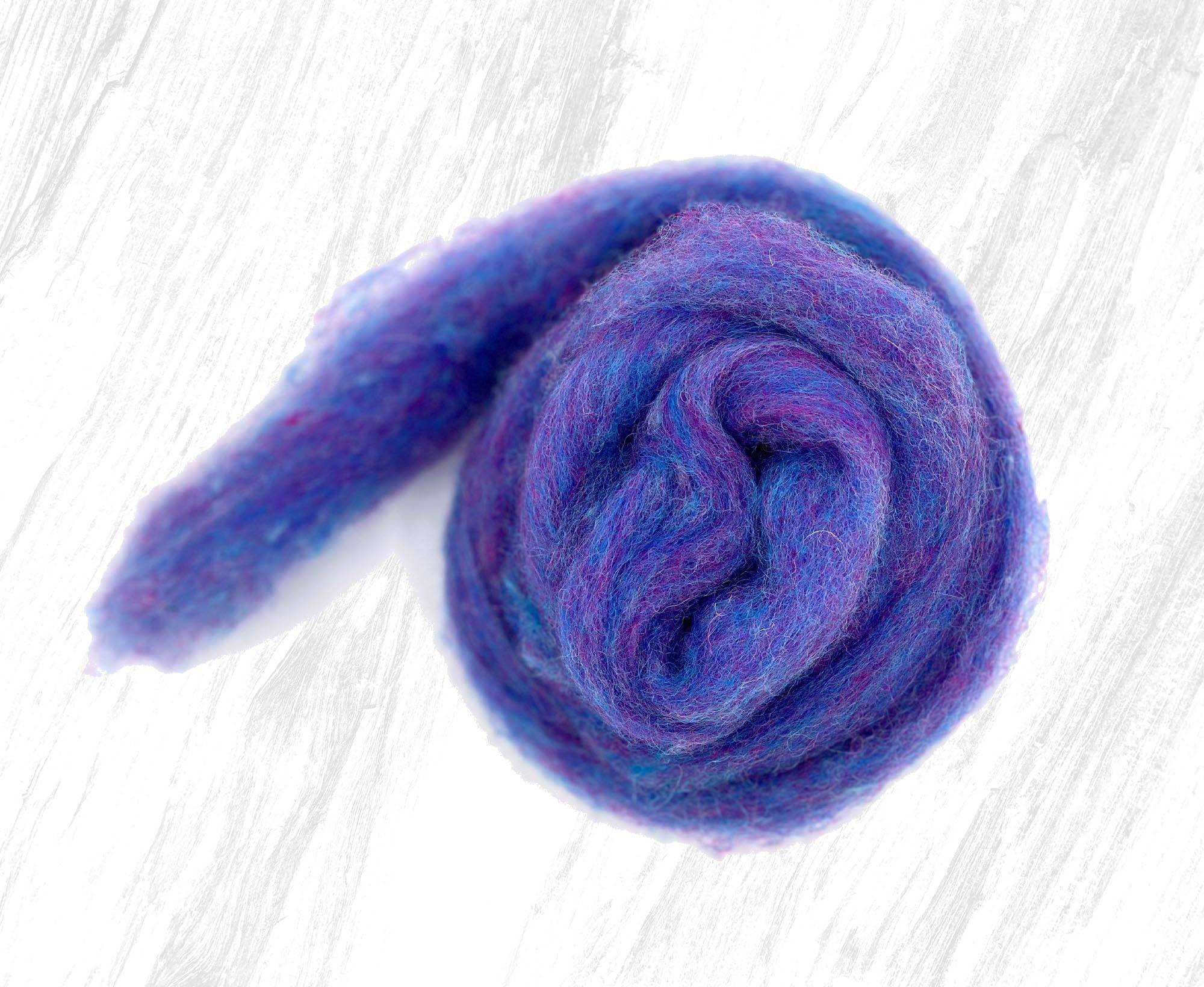 Parma Violet | Tutti Frutti | Felting, Spinning & Crafting Wool | TFM3 ...