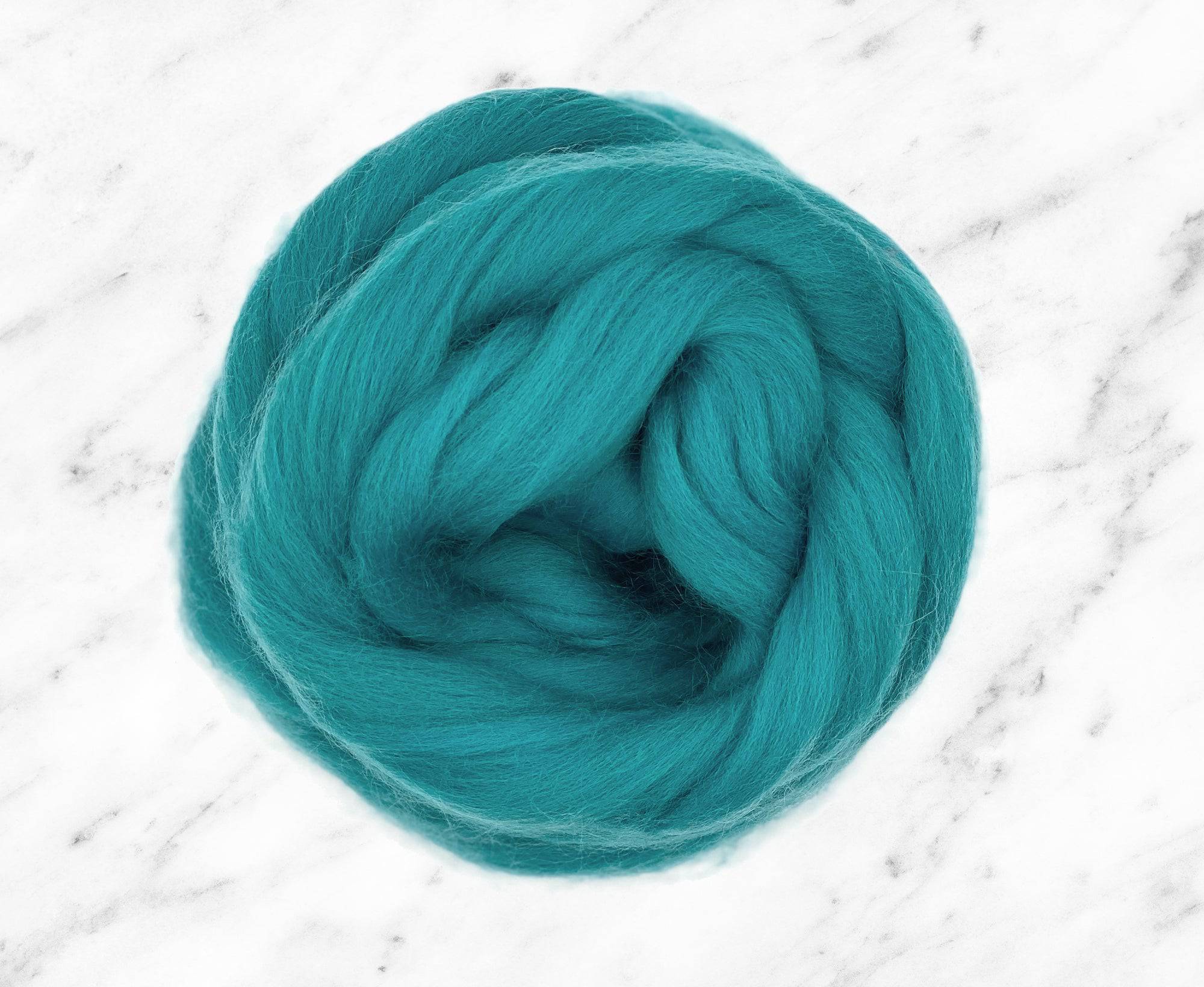 Corriedale Cerulean | Blue Felting, Spinning & Crafting Wool | COR308 ...
