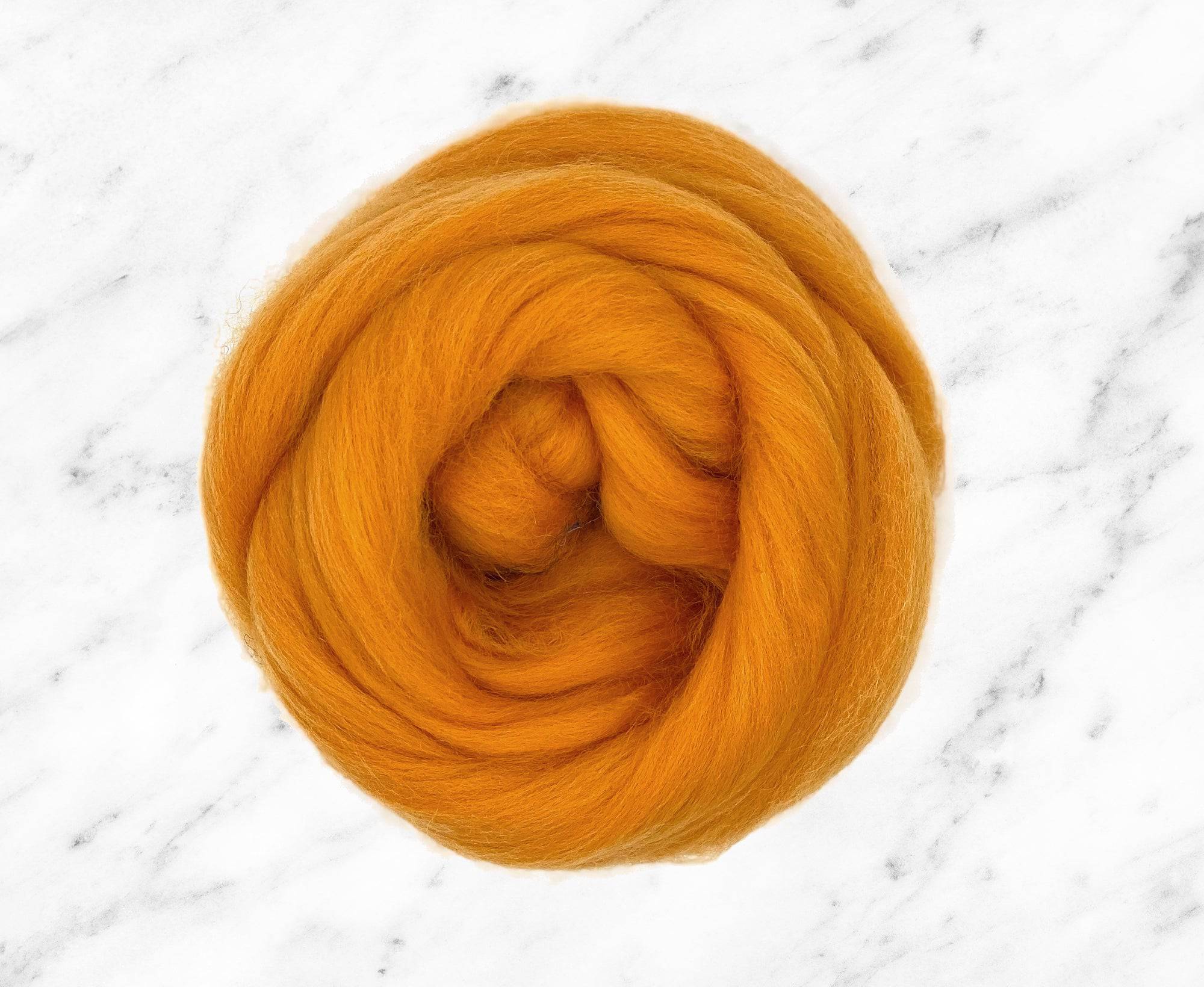 Corriedale Sunset | Yellow Felting, Spinning & Crafting Wool | COR03 ...