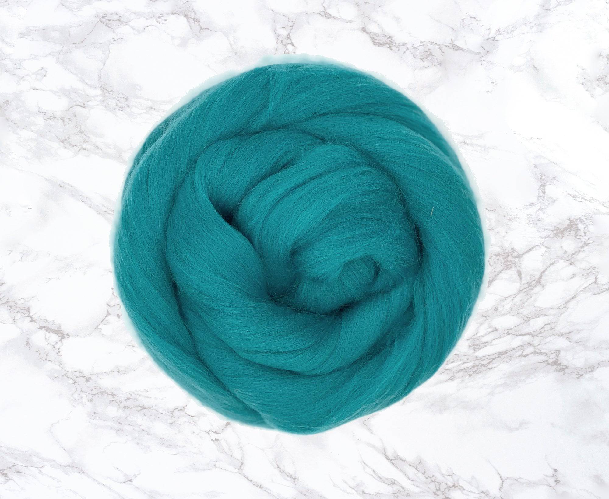 Merino Cerulean | Felting, Spinning & Crafting Wool | 308 – World of ...