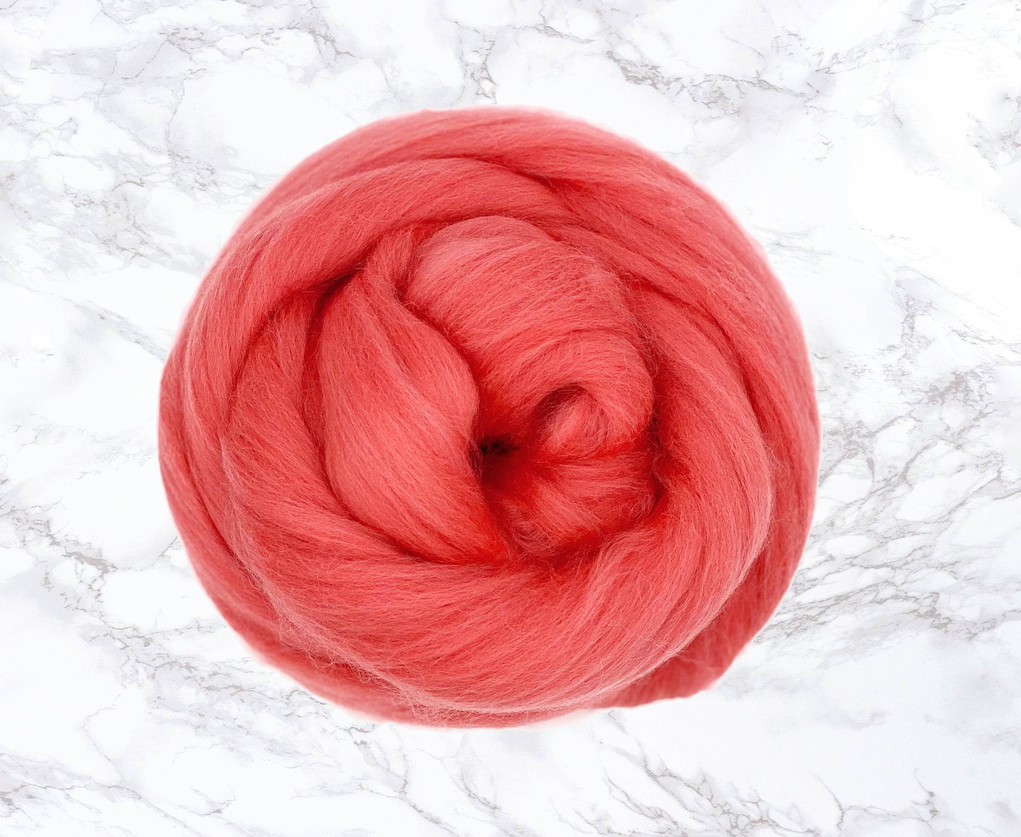 Merino Coral | Felting, Spinning & Crafting Wool | 317 – World of Wool ...