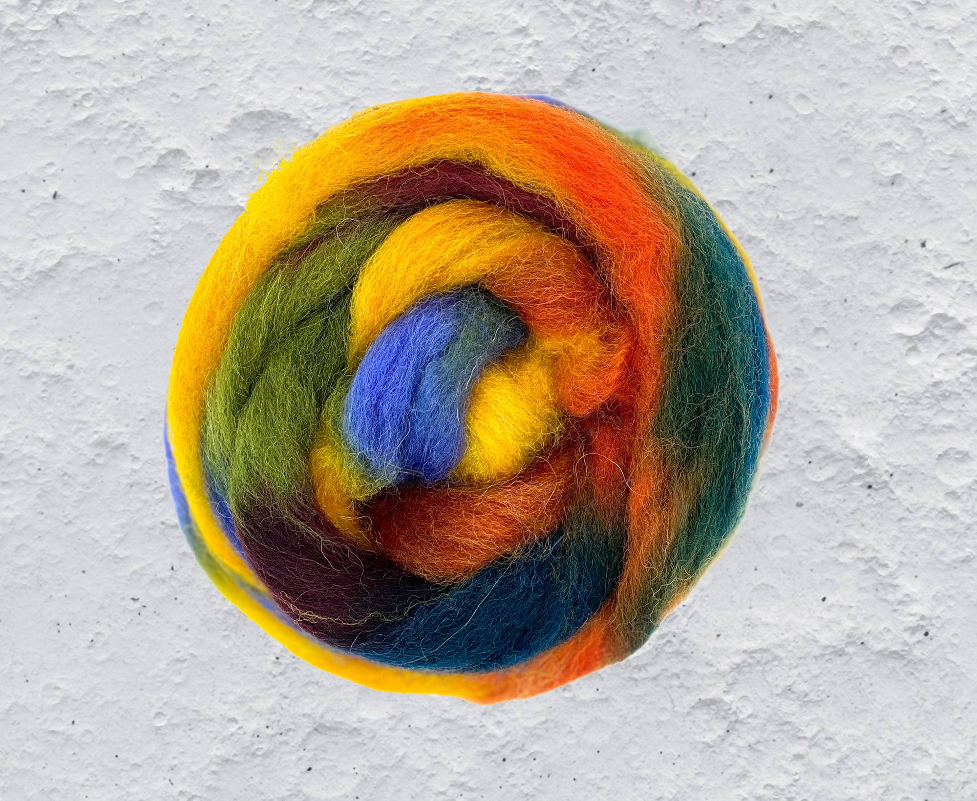 Neptune | Space Dyed Felting, Spinning & Crafting Wool | SD3 – World of ...