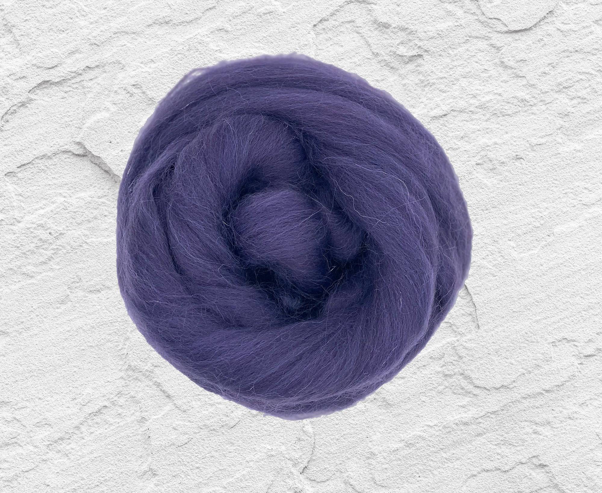Shetland Heather | Purple Felting, Spinning & Crafting Wool | SH55 ...