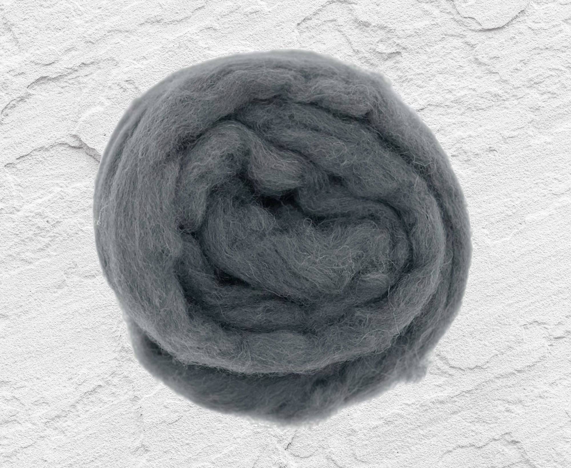 Shetland Railing | Grey Felting, Spinning & Crafting Wool | SH2052 ...