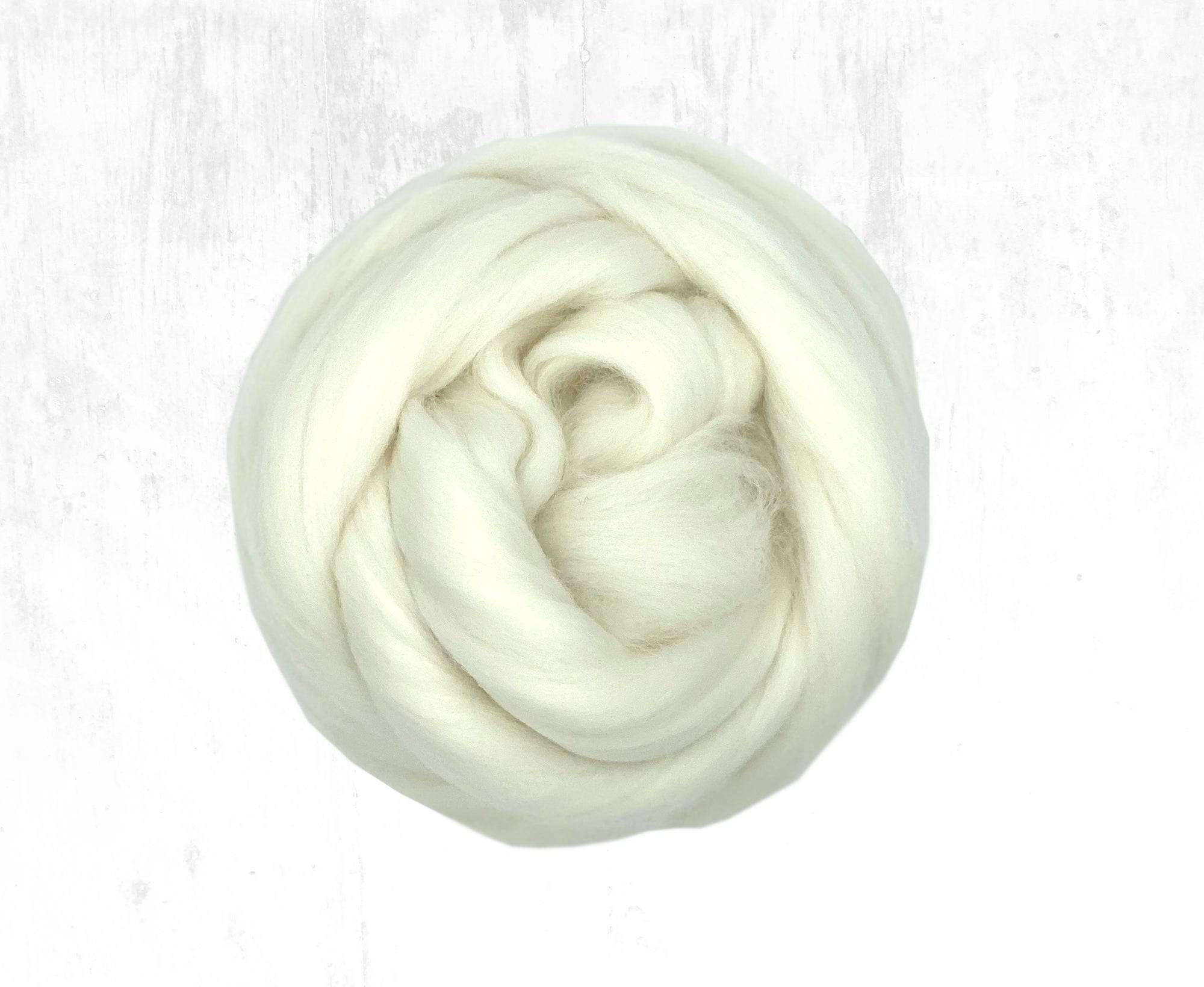 Superfine Merino Lightning | White Felting, Spinning & Crafting Wool ...