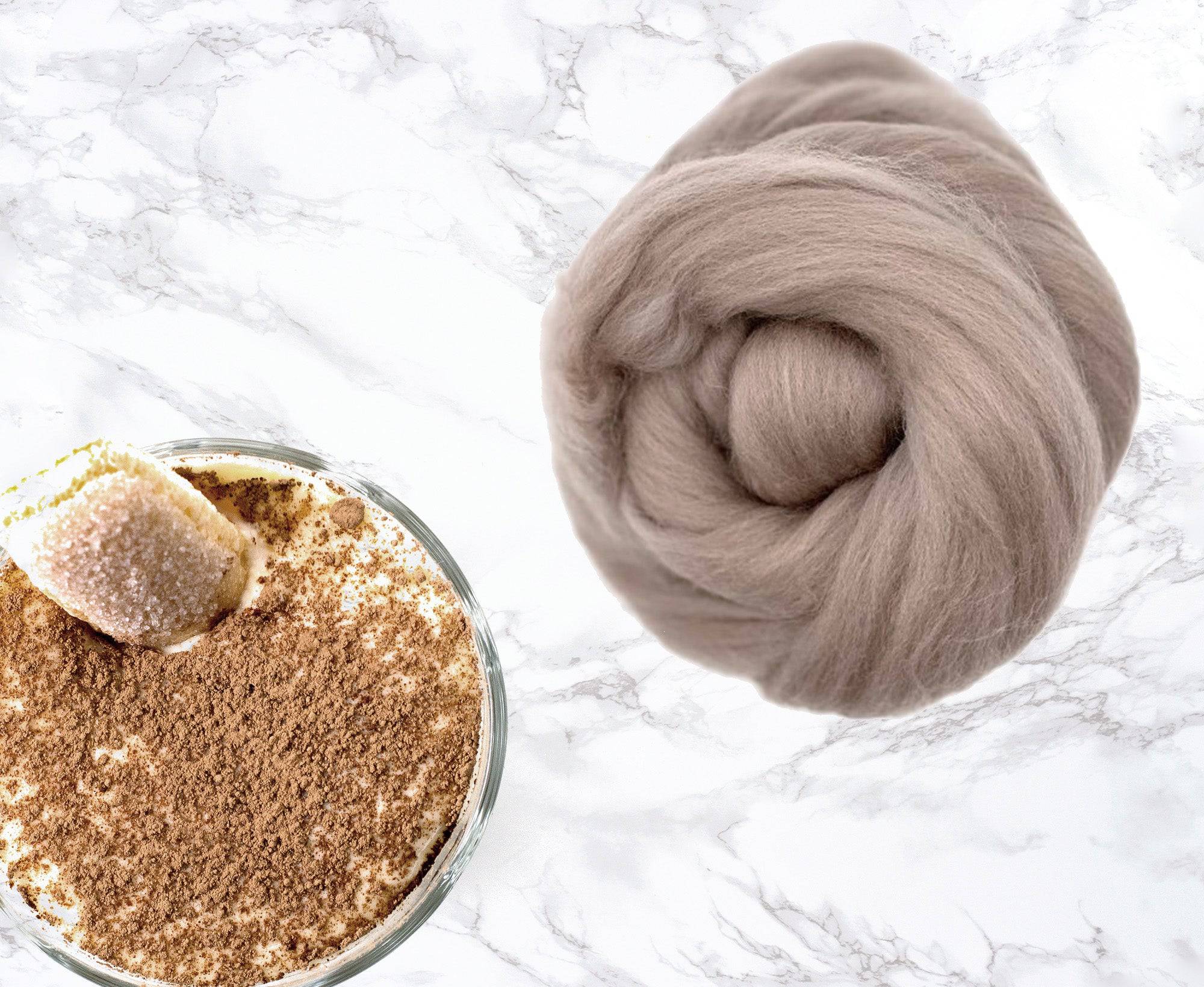 Superwash Merino Mousse | Grey Felting, Spinning & Crafting Wool ...