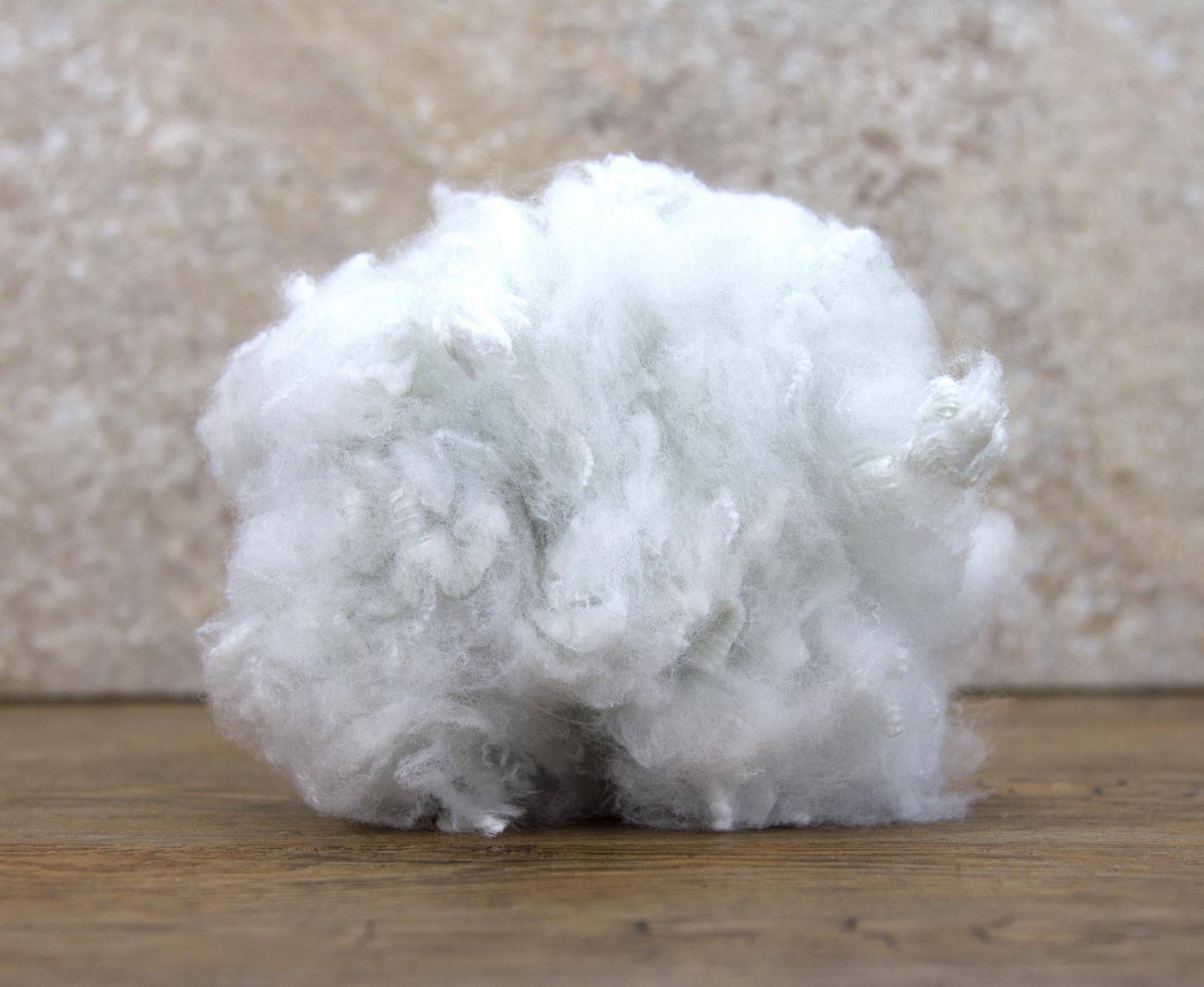 White Polyester Staple Fibre – World of Wool Trade