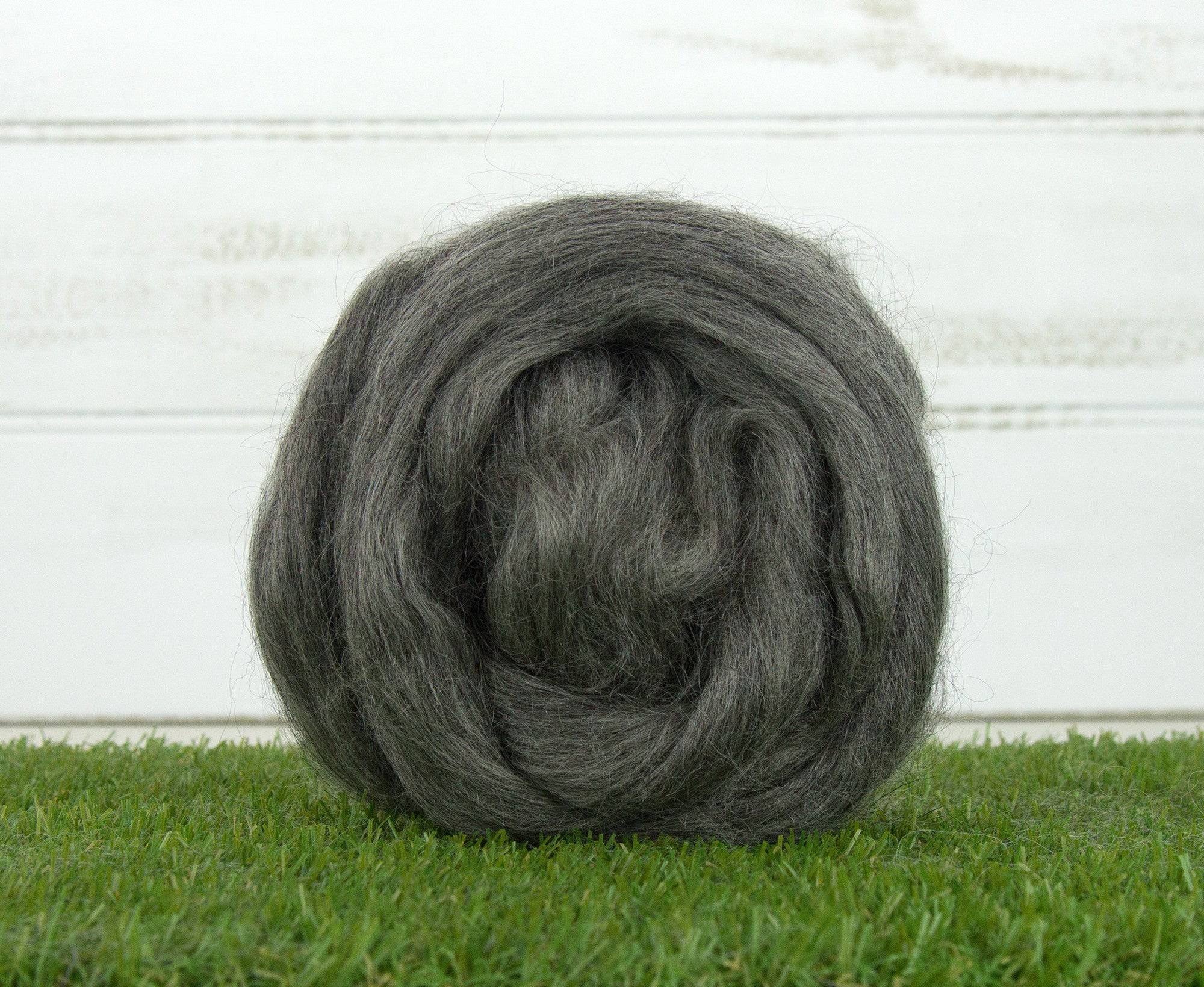 Grey Gotland Top | Natural Grey Spinning, Felting & Spinning Wool ...