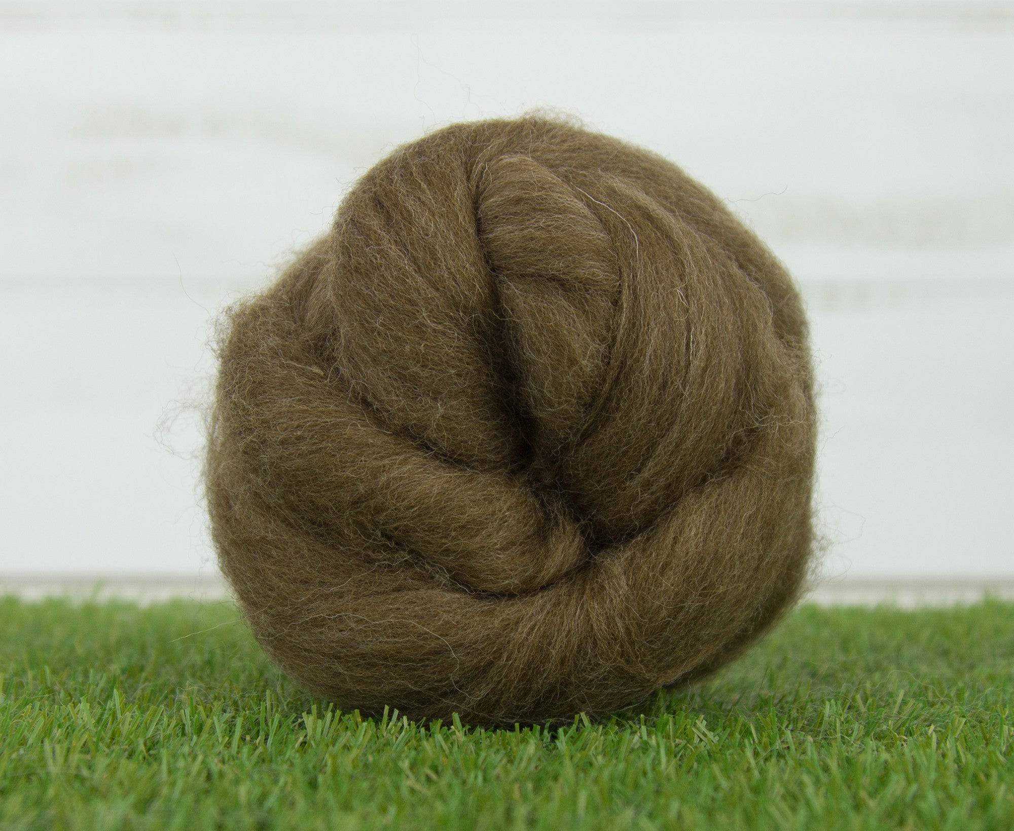 Moorit Shetland Top | Natural Brown Spinning, Felting & Crafting Wool ...