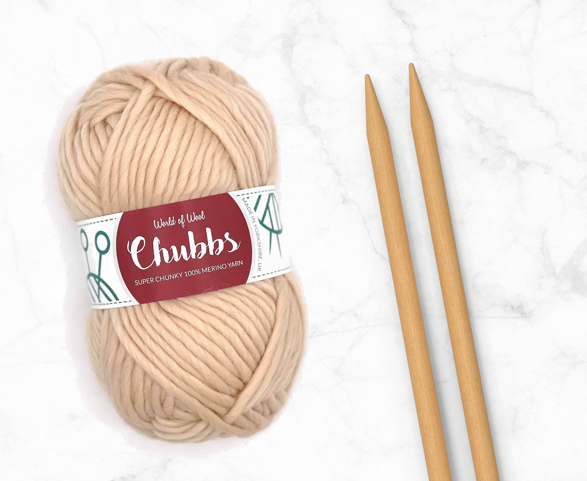 Eggshell Merino Super Chunky Weight Yarn – World of Wool Trade