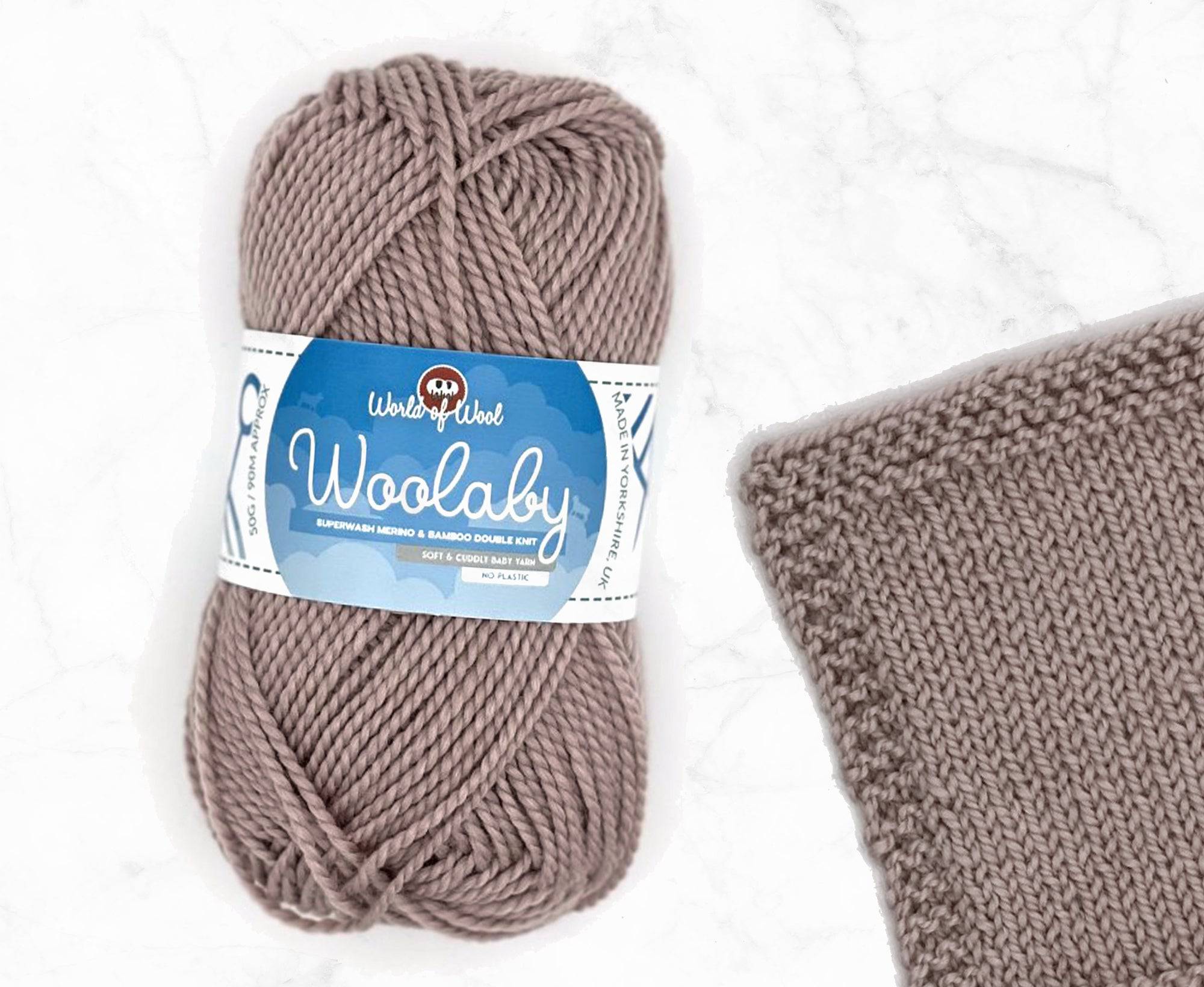 Puppy Woolaby DK Superwash Merino Bamboo Baby Yarn – World of Wool Trade