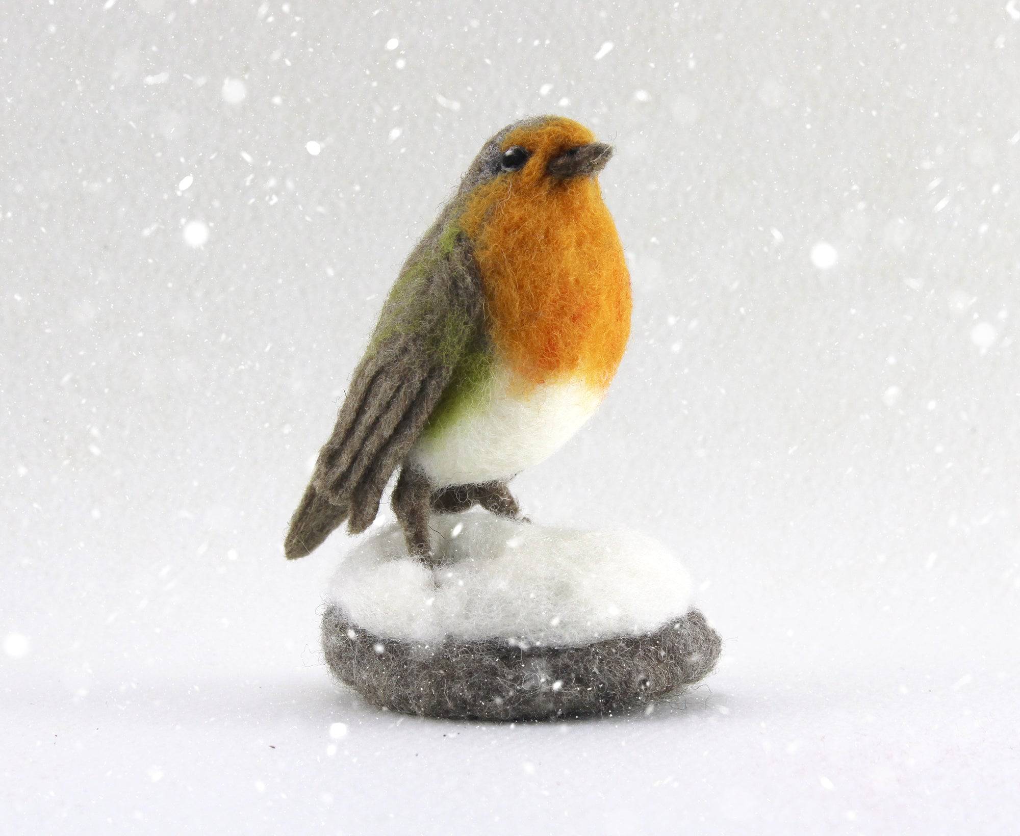 Robyn The Robin | Needle Felting Kit – World of Wool Trade